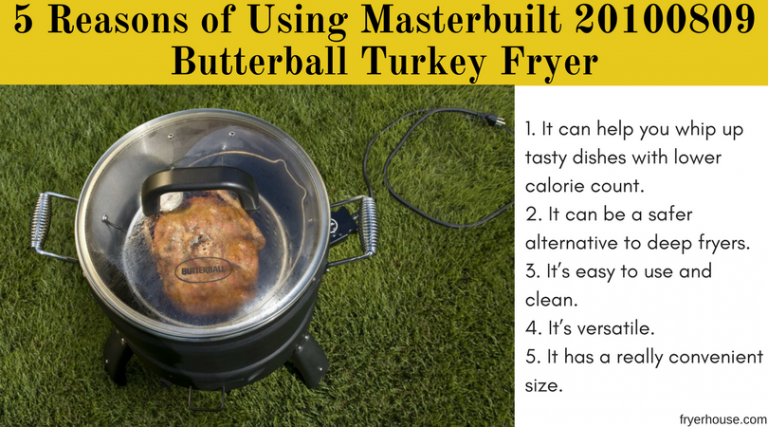 Masterbuilt 20100809 Butterball Oil Free Electric Turkey Fryer Review