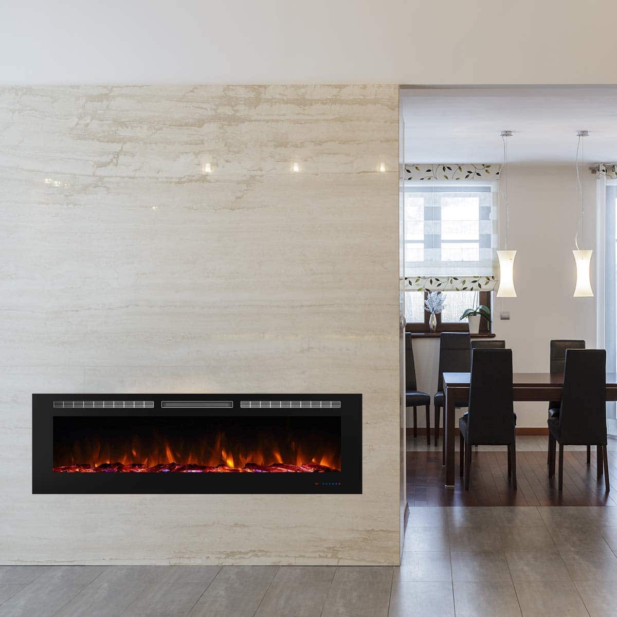 Top 12 Best Linear Electric Fireplace Review 2021