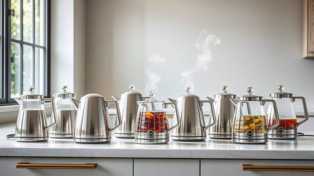 12 Best Electric Tea Kettles Without Plastic for 2026
