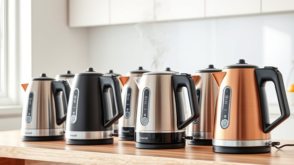 12 Best Electric Kettles with Auto Shut-Off for 2026