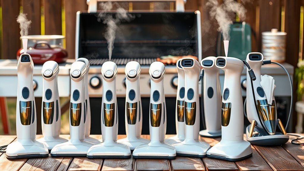 Inspiring Grill Steam Cleaner Images