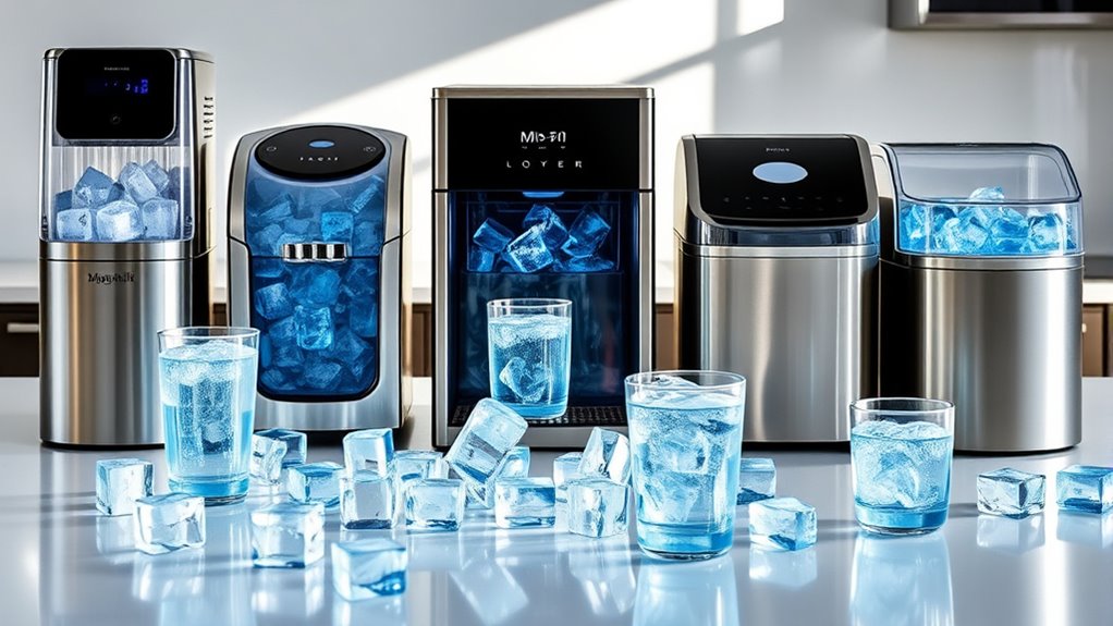 12 Best Clear Ice Makers for Crystal-Clear Cubes in 2026