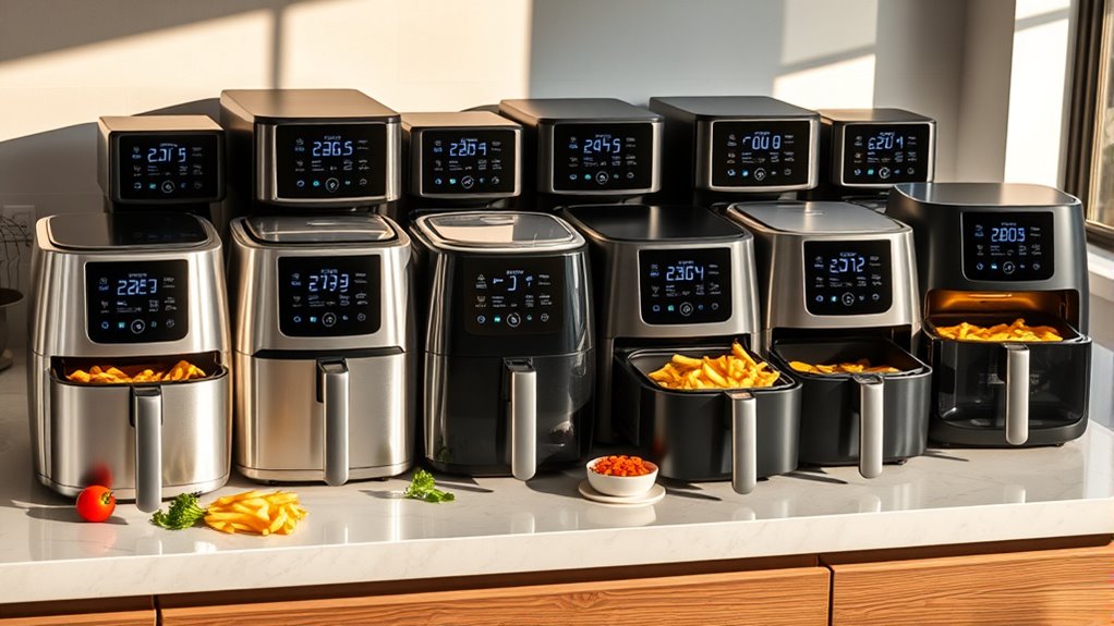 12 Best Air Fryers for Large Portion Cooking in 2026